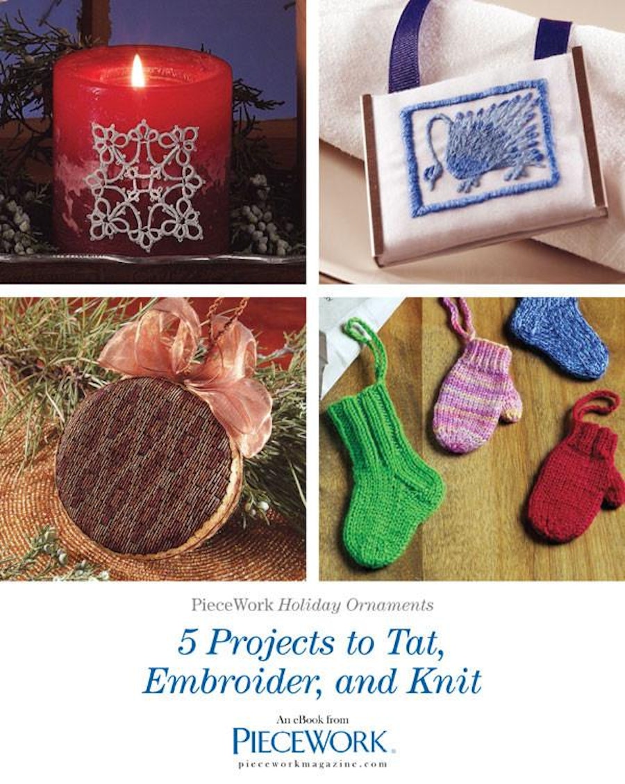 PieceWork Holiday Ornaments eBook | PieceWork Library